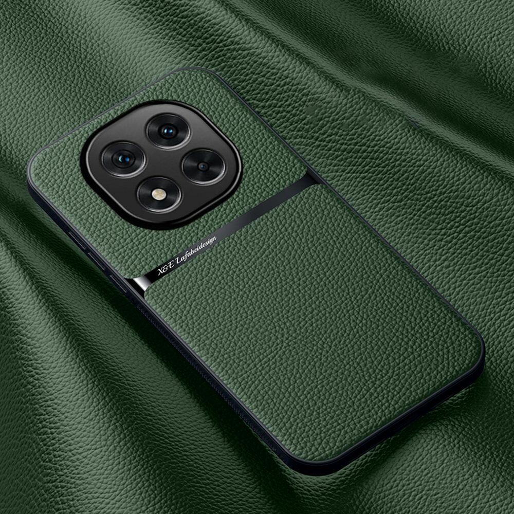 Кожаный чехол для Xiaomi Redmi Note 14 Pro Plus 5G / Note 14Pro+, Противоударный защитный чехол для Сяоми Редми Ноут 14 Про Плюс