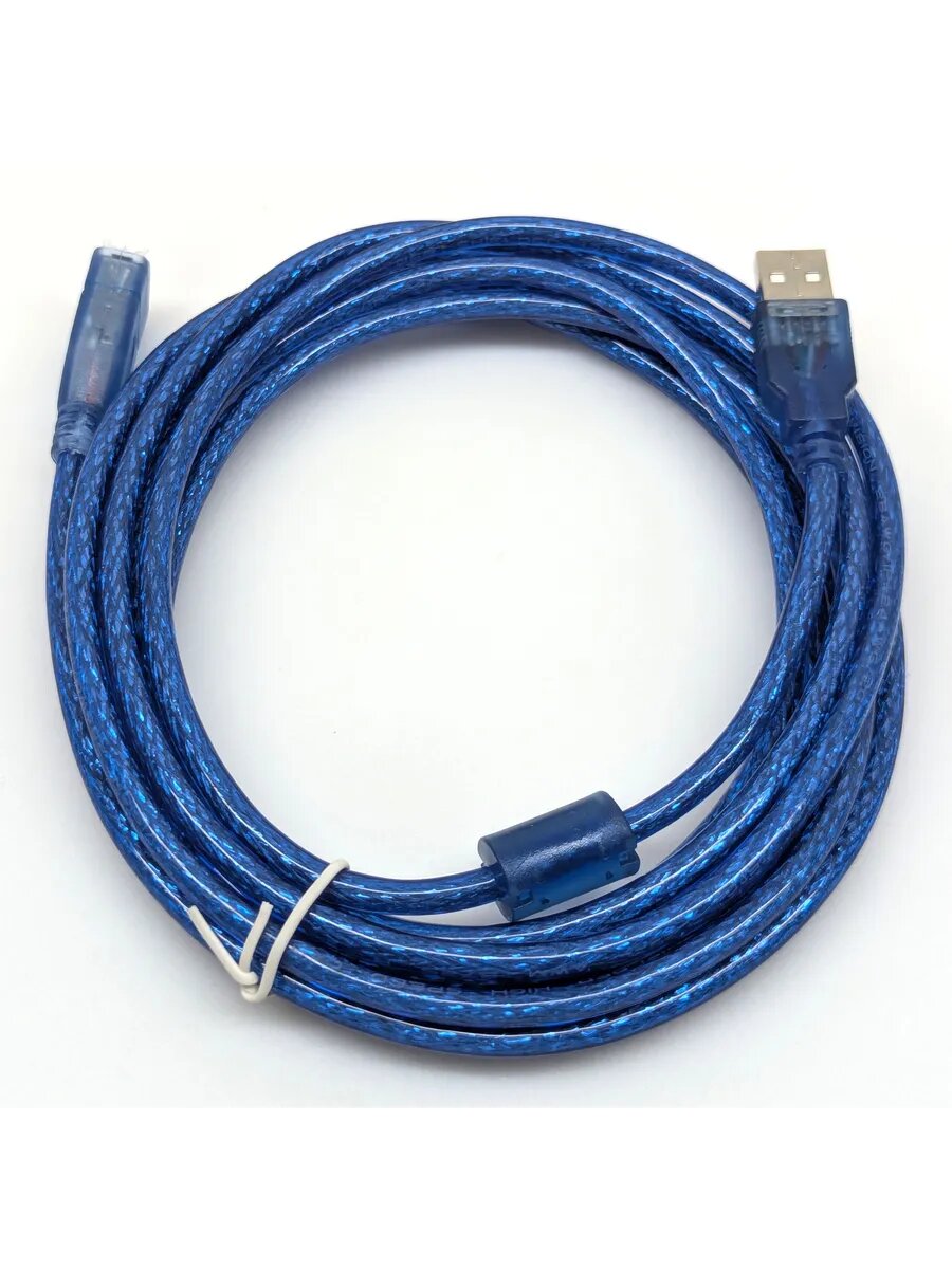 Удлинитель USB 2.0 c ферритовыми кольцами 3 метра