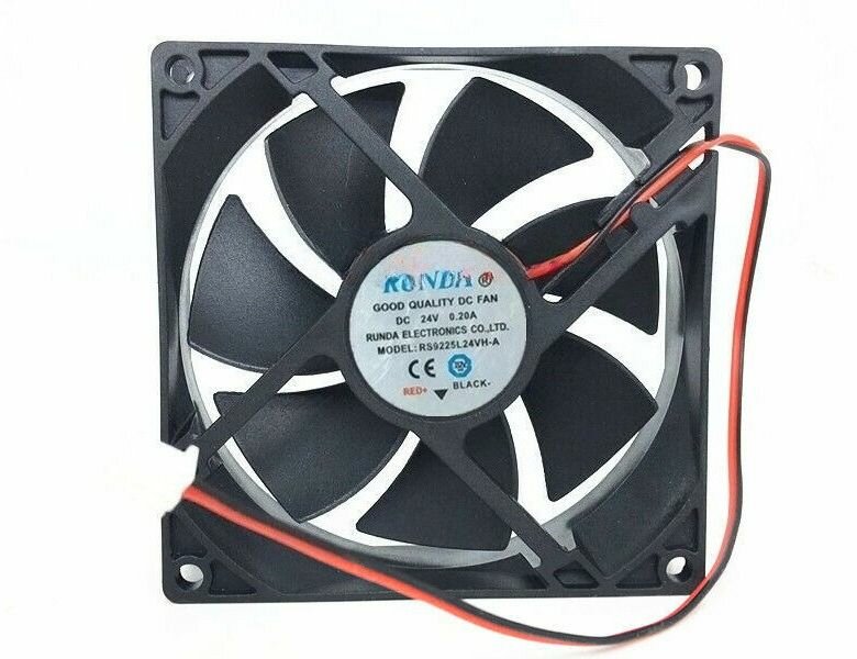 RUNDA RS9225L24VH-A 9225 9.2CM 24V 0.20A Вентилятор сварки, вентилятор охлаждения -