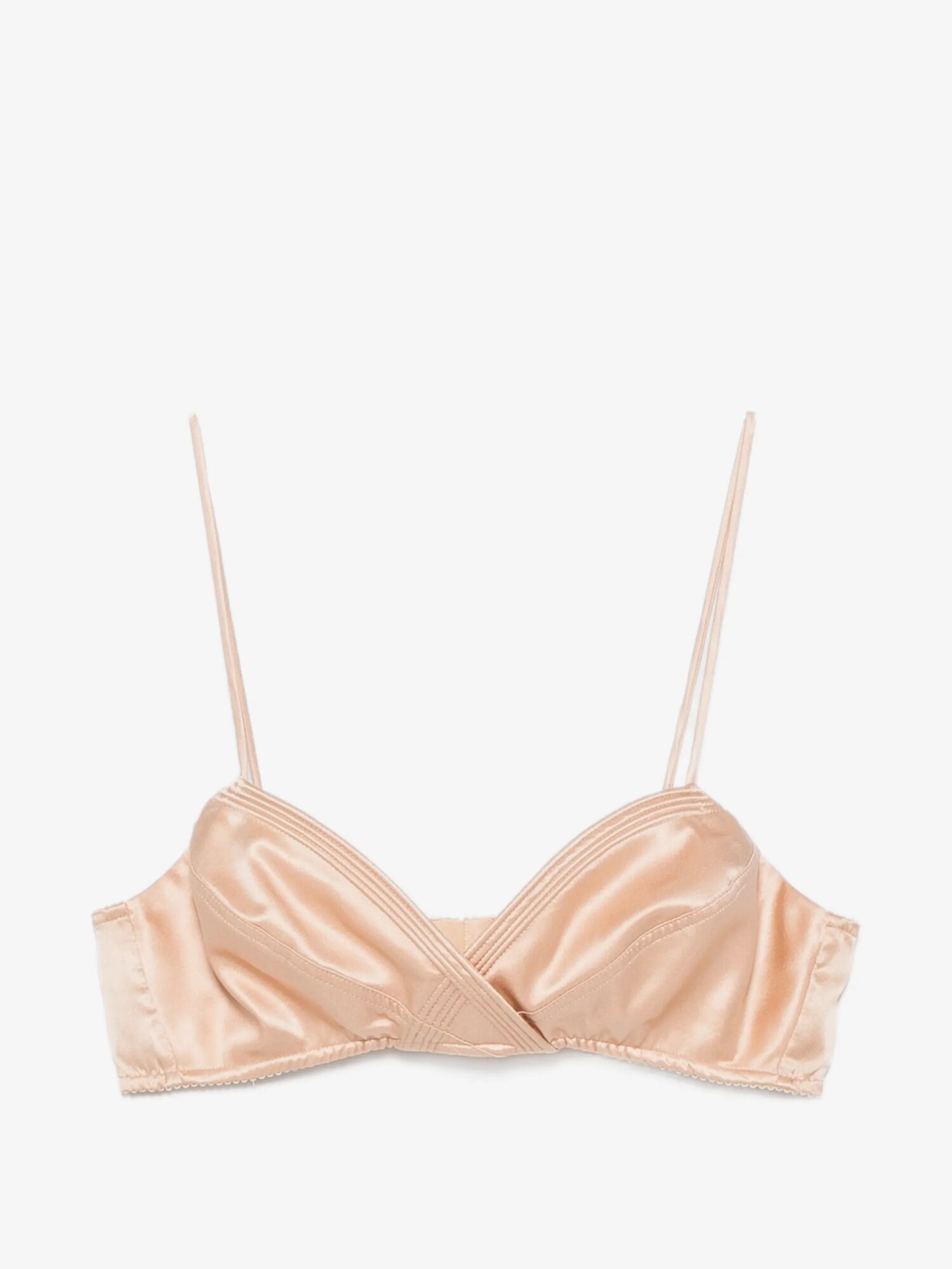 Топ Crossover-front satin top