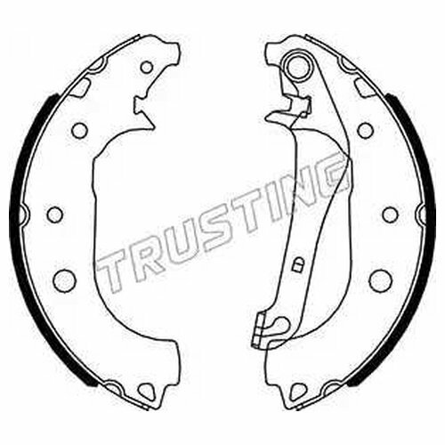 Комплект тормозных колодок Trusting 040166 для Ford EcoSport
