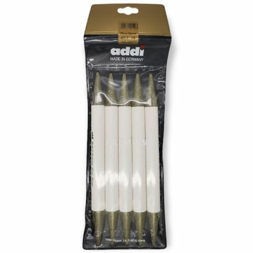 401-7 Спицы чулочные, пластик, на блистере 20 мм 25 см