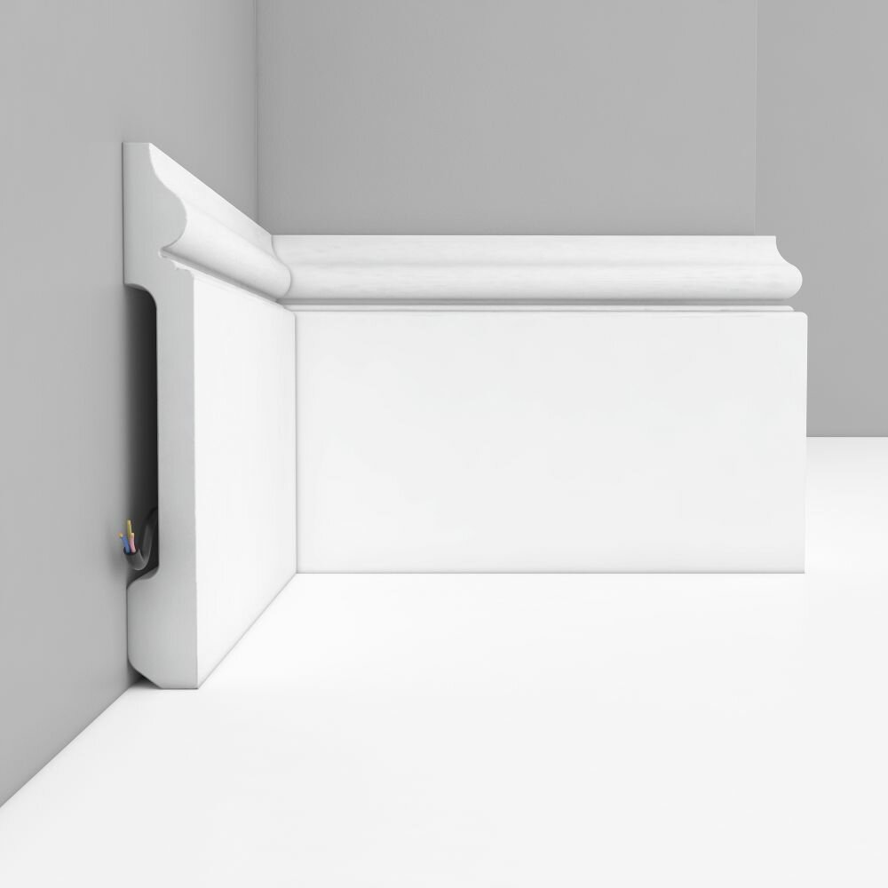 Плинтус Напольный Decomaster D118ДМ В138хШ18хД2000 мм / Декомастер*