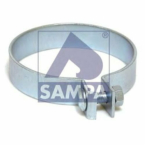Хомут глушителя Sampa 100.203, 130,5 мм, Зажимной хомутик