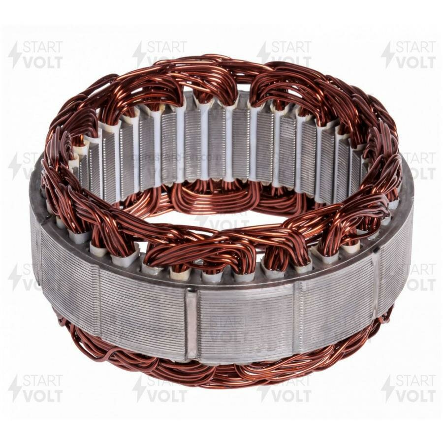 STARTVOLT VGS0110X Статор генератора для а/м Лада 2110-2115 ГАЗ УАЗ с дв. ЗМЗ-405 409 УМЗ-4216 (D=125мм)