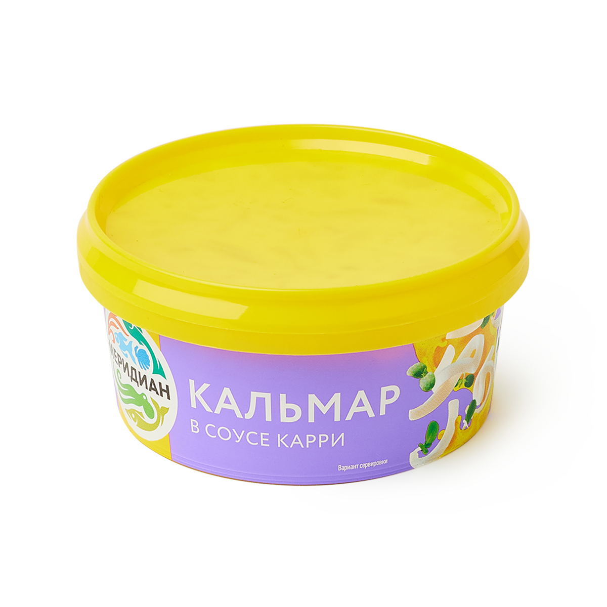 Кальмар в соусе Меридиан, в пластиковом контейнере, 180 грамм