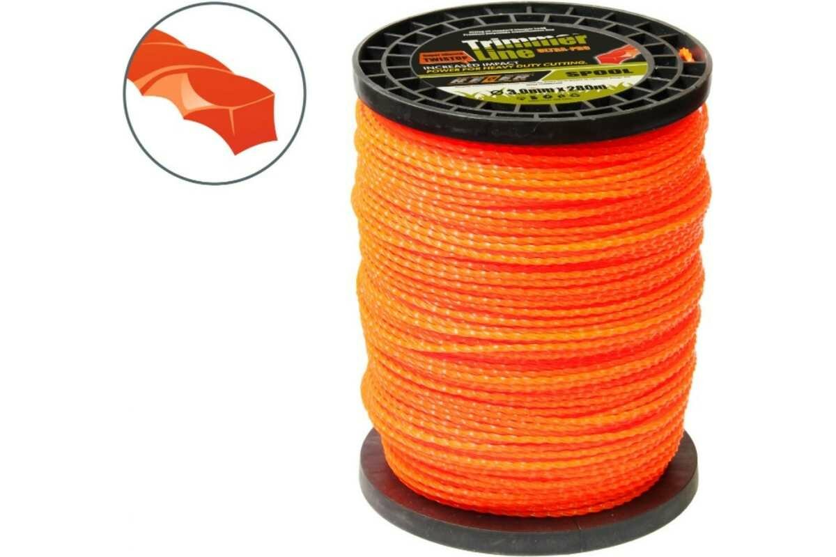 Леска TWISTOP (3.0 мм; 280 м; витой квадрат) Rezer (03.007.00108) СКЛ.