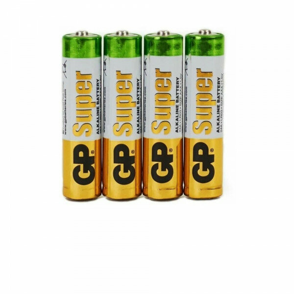 GP Batteries International Limited Алкалиновые батарейки GP Super Alkaline 24A AAA 4 шт, в пленке