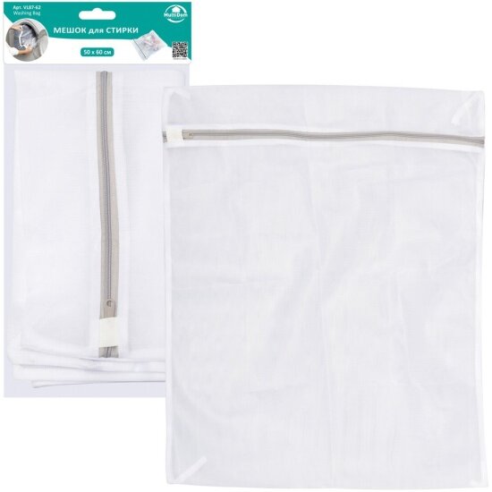 Мешок для стирки Мультидом VL87-62, 50х60см