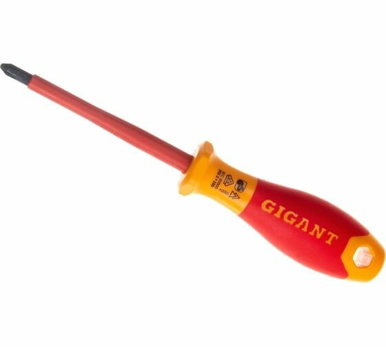 Отвертка диэлектрическая Gigant PH2x100 мм GDS PH2100