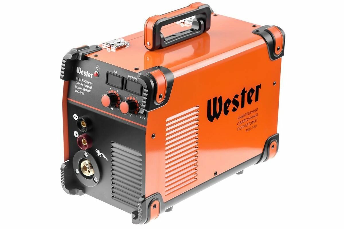 Полуавтомат сварочный инверторный WESTER MIG-160i 160А сварка электрод+проволока