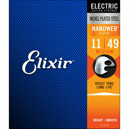 Струны Elixir NanoWeb 11-49(12102). Настоящие, из США!