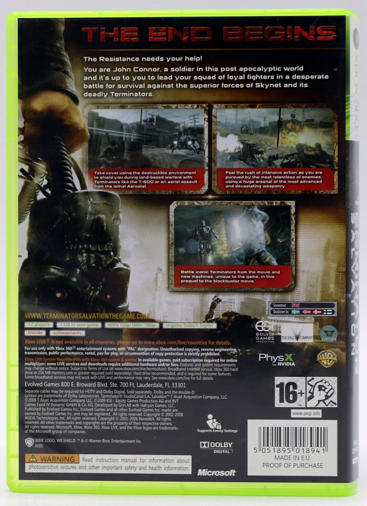 Terminator Salvation (Xbox 360) — фото 1