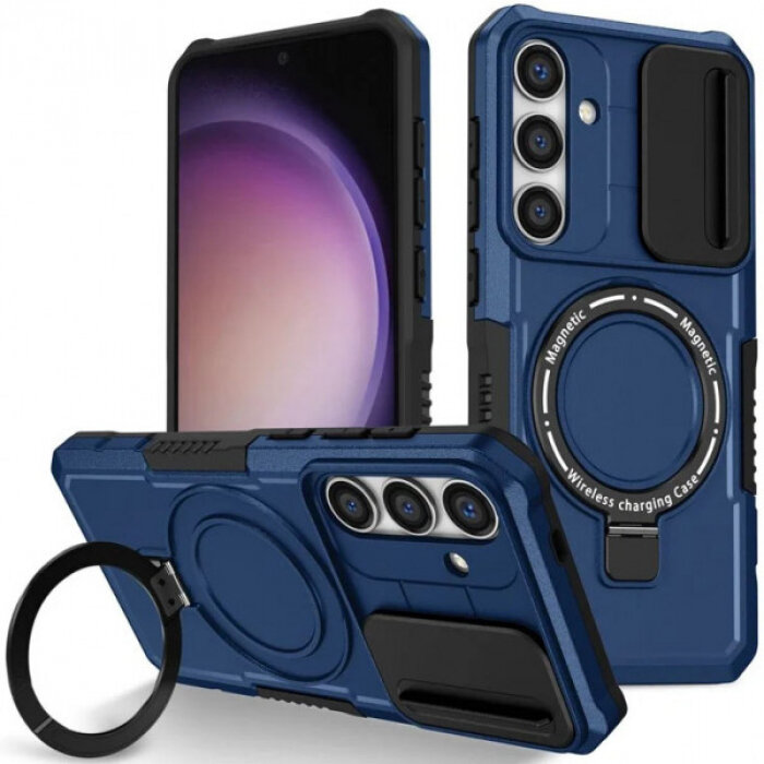 CamShield MagSafe Противоударный чехол для Samsung Galaxy S24 со шторкой для камеры