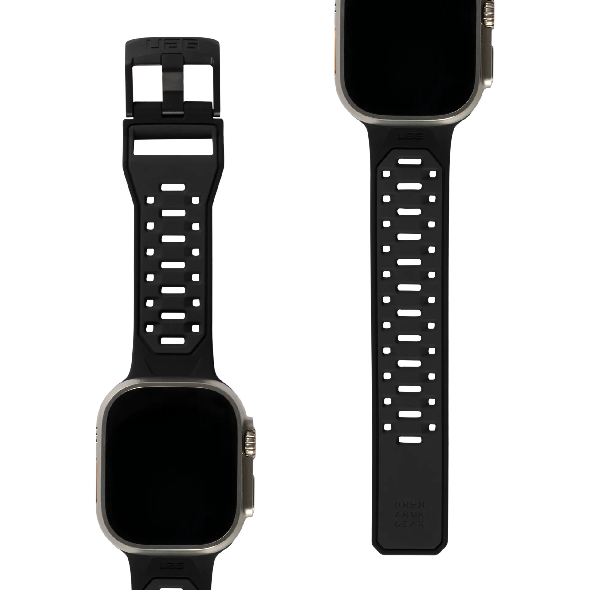 Ремень силиконовый UAG Civilian Strap 2022- для Apple Watch 49/45/44/42мм. серый (Graphite)