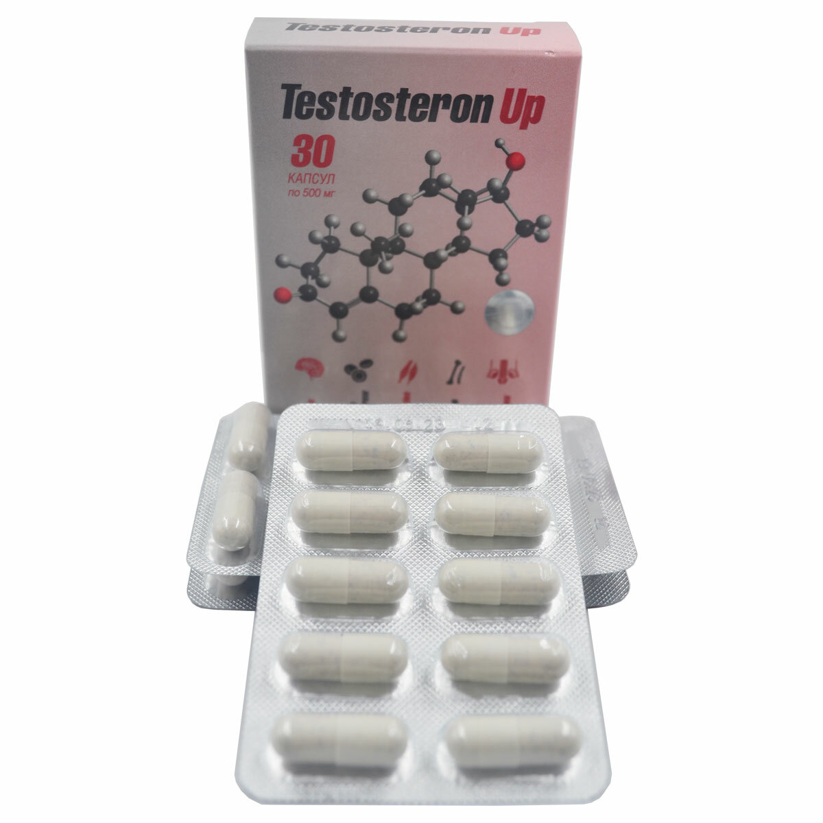 Testosteron Up для мужского здоровья Тестостерон Ап, капсулы 30 шт. Сашера-МЕД