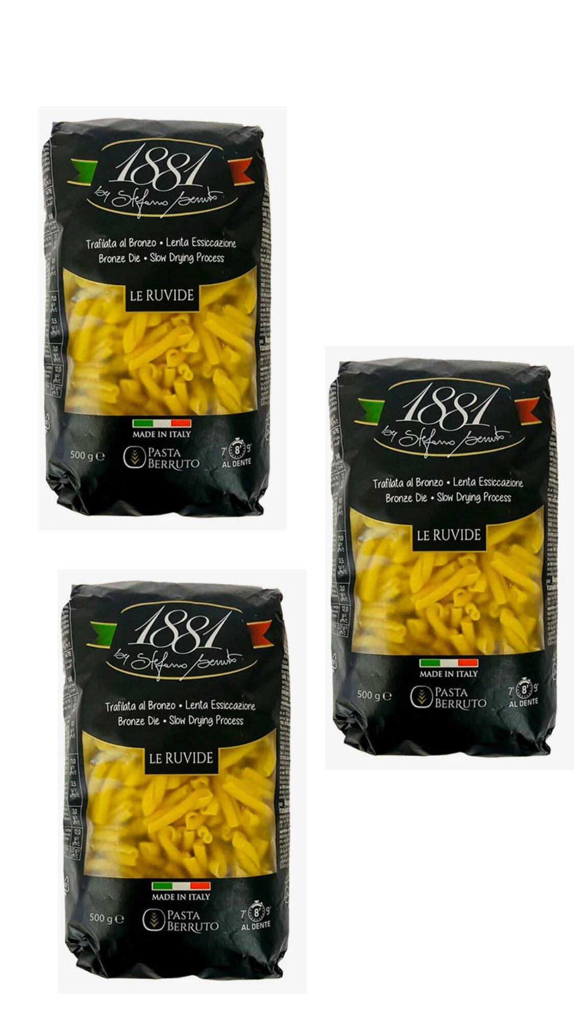 Изделия макаронные Caserecce 1881 500 гр* 3шт