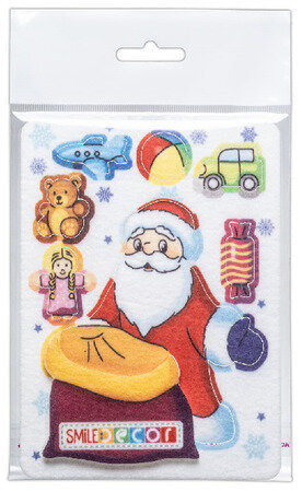 **НГ Игр(SmileDecor) Мини-игра Дед Мороз (фетр.) (Ф727)