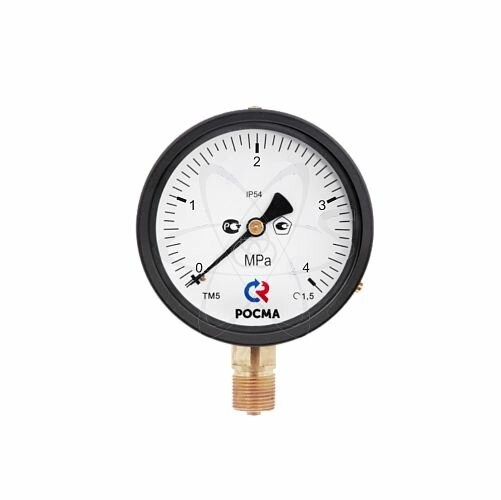 Манометр ТМ-510Р.00 (0.4,0МРа) G1/2. кл. 1.5 тех - росма