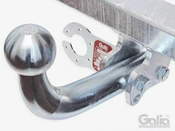 Оцинкованный фаркоп на Renault Trafic 2014-, Opel Vivaro 2014-2018, FIAT Talento 2016-2020, Nissan NV300 L1, L2 2016- (без электрики), Galia O066A