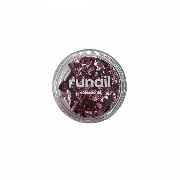 Фольга поталь ruNail №6292 розовое золото