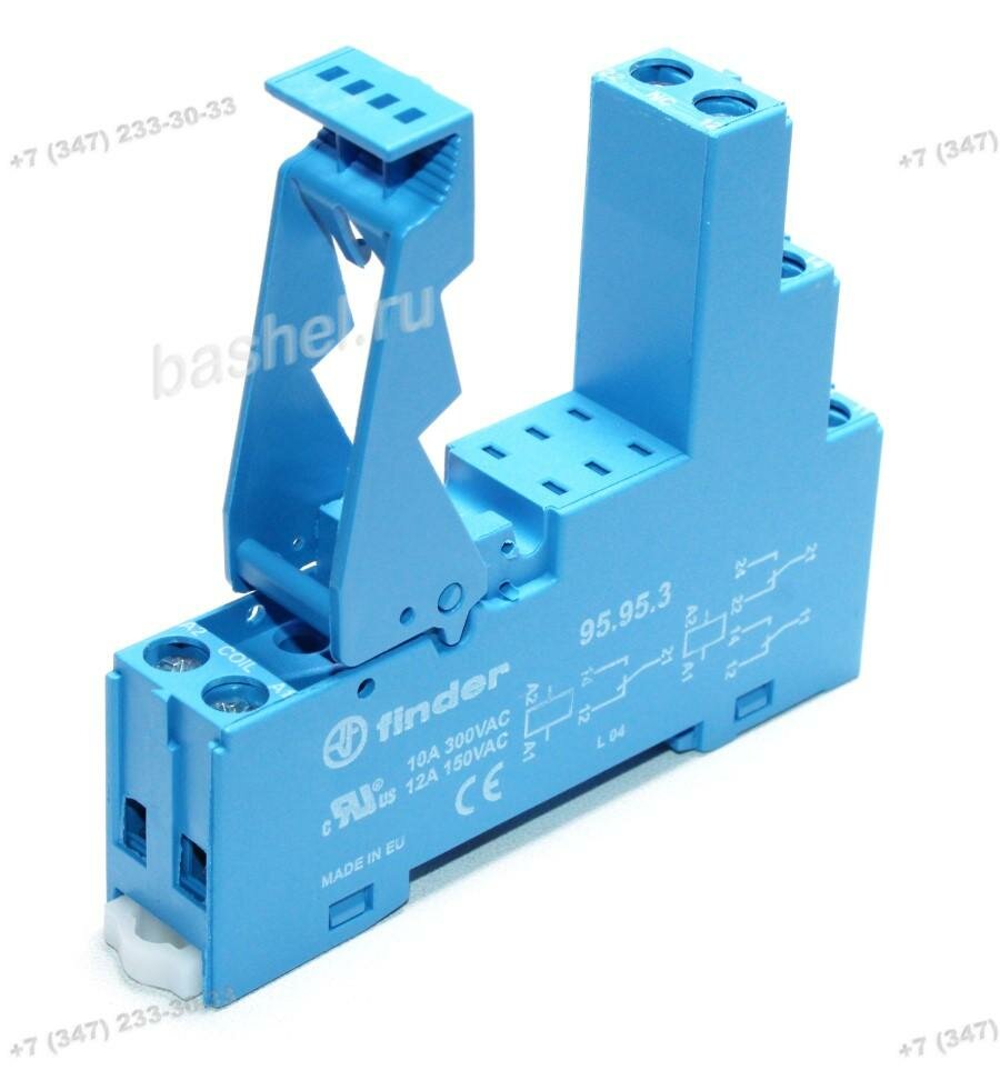 SOCKET 95.95.3. SPA, Панелька для реле, 95, FINDER