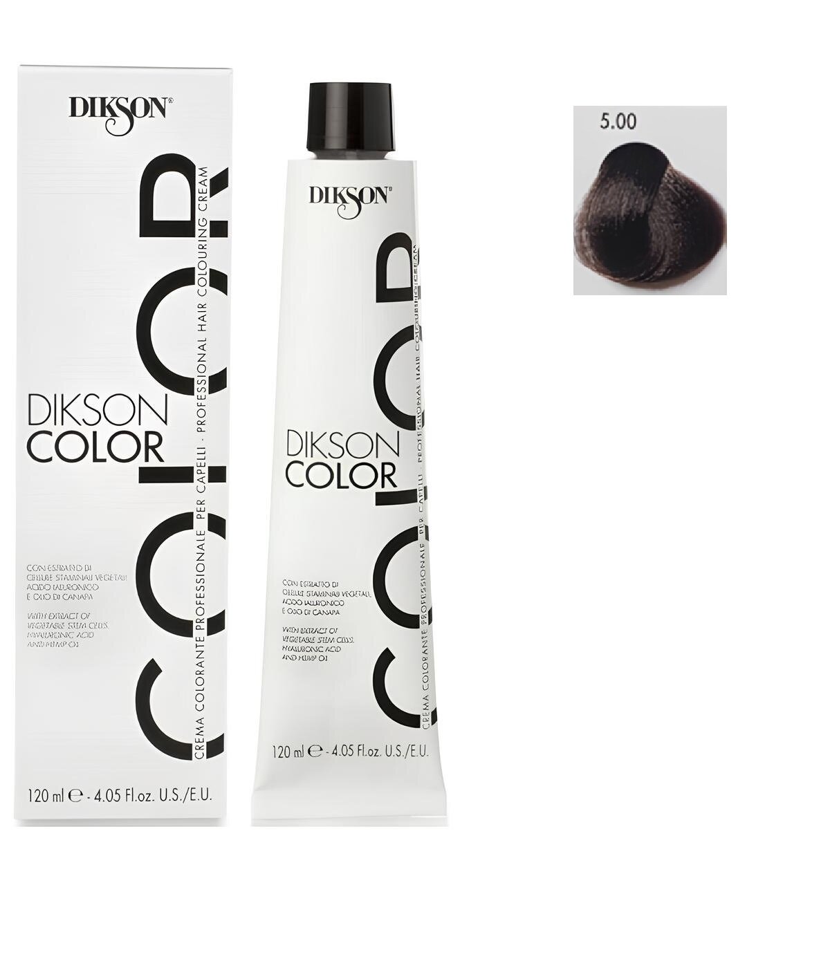 Краска для волос экстра светло-каштановый DC 5/00 Dikson Castano Chiaro Naturali Extra, 120 мл