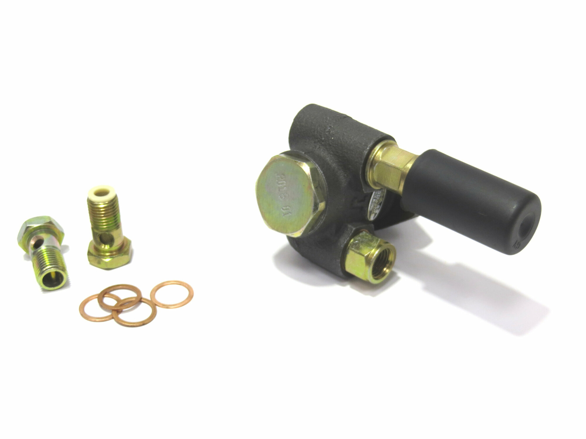 Насос топливоподкачивающий на ТНВД Xinchai 485-498BPG/LuoTuo 4108 н/о (левый) (HZ2204)