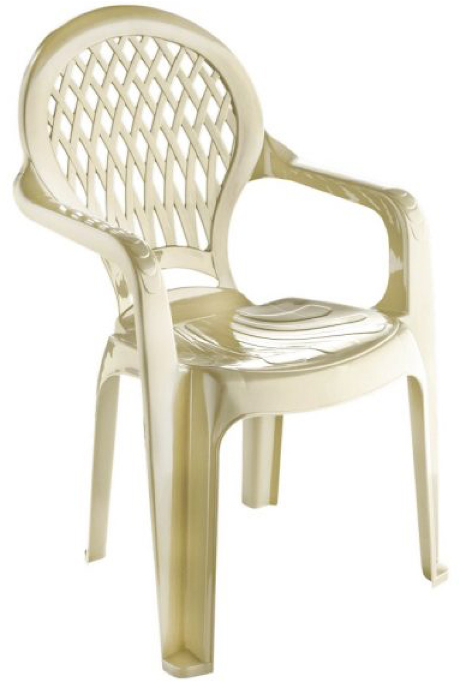 Стул детский Giraffix / Жирафикс с высокой спинкой и эргономичными подлокотниками, из полипропилена, 350х340х560мм / мебель в детскую комнату