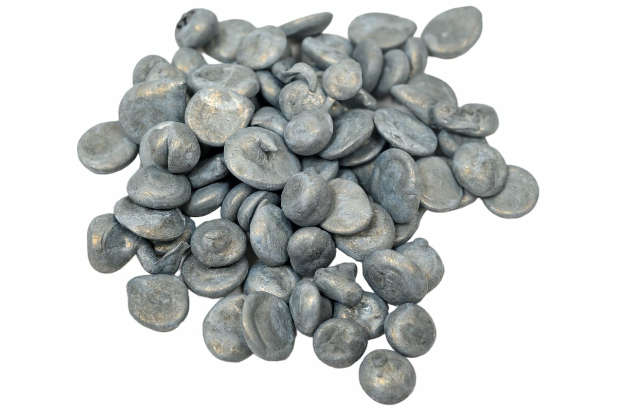 TECHHIM TH-ZN-250 Цинк гранулированный 250 г для промышленного использования и переработки