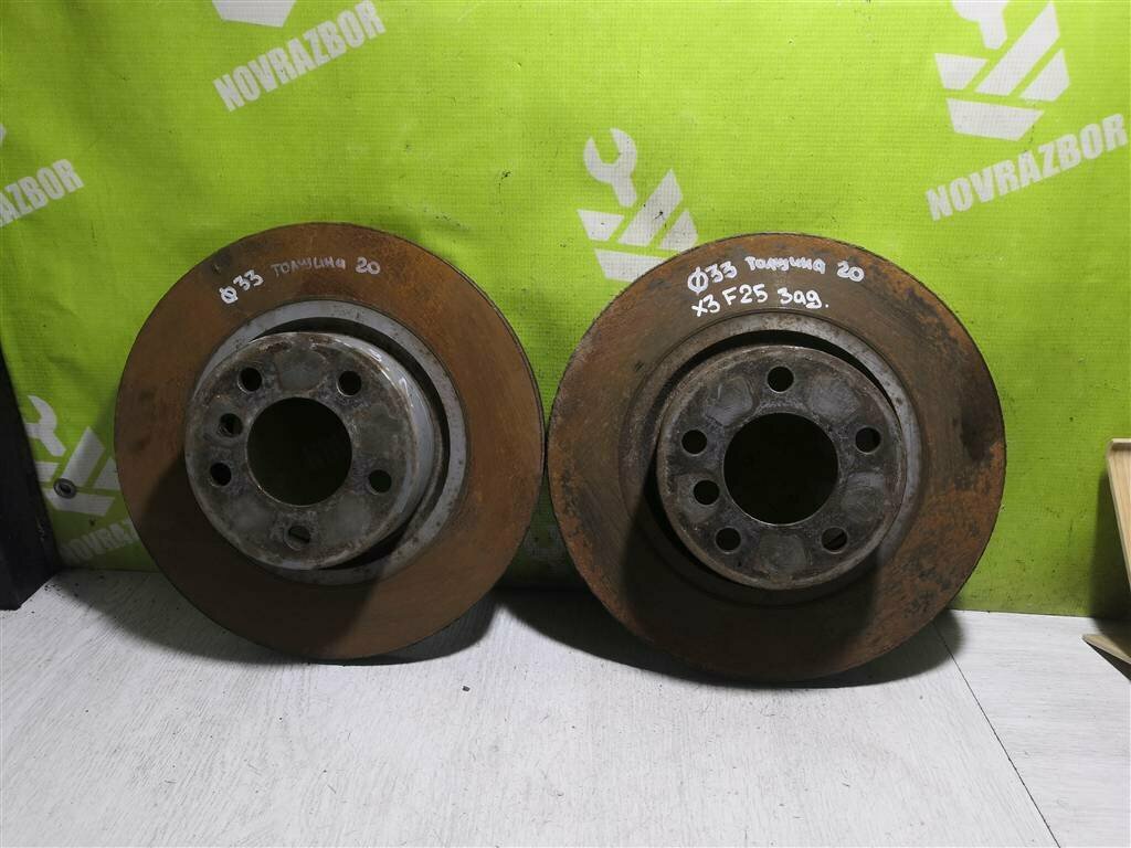 Диск тормозной задний BMW X3 F25 2010-2017