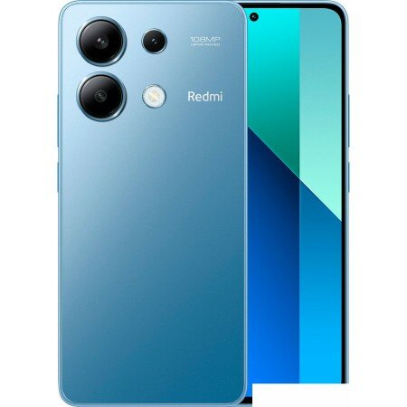 Смартфон Xiaomi Redmi Note 13 8GB/512GB с NFC международная версия (синий), Android, экран 6.67" (1080x2400) 120 Гц