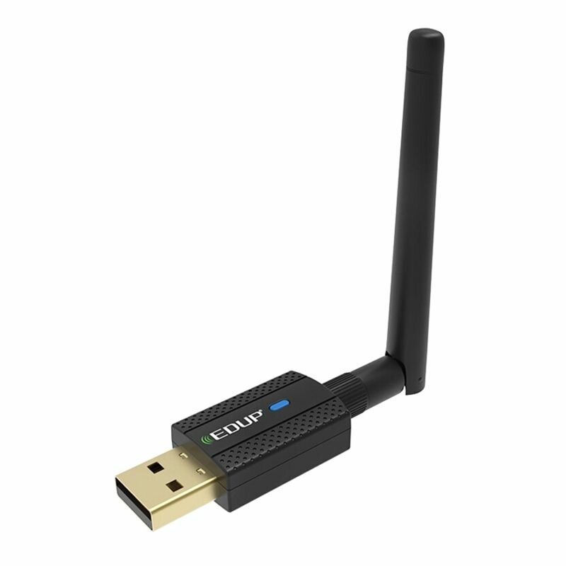 USB-Bluetooth-совместимый адаптер Wi-Fi 4,2 переменного тока, 600 Мбит/с, беспроводной Wi-Fi-ключ, двухдиапазонная антенна 2,4G/5,8G, поддержка Windo
