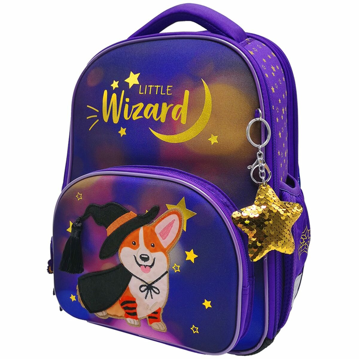 Ранец школьный Berlingo Profi "Little wizard", 36x28x14см, 2 отделения, 4 кармана, анатомическая спинка (RU06303), 6шт.