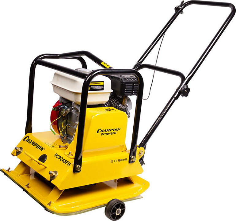 Виброплита бензиновая CHAMPION PC9045FH, HondaGX160, 4кВт (арт. PC9045FH)