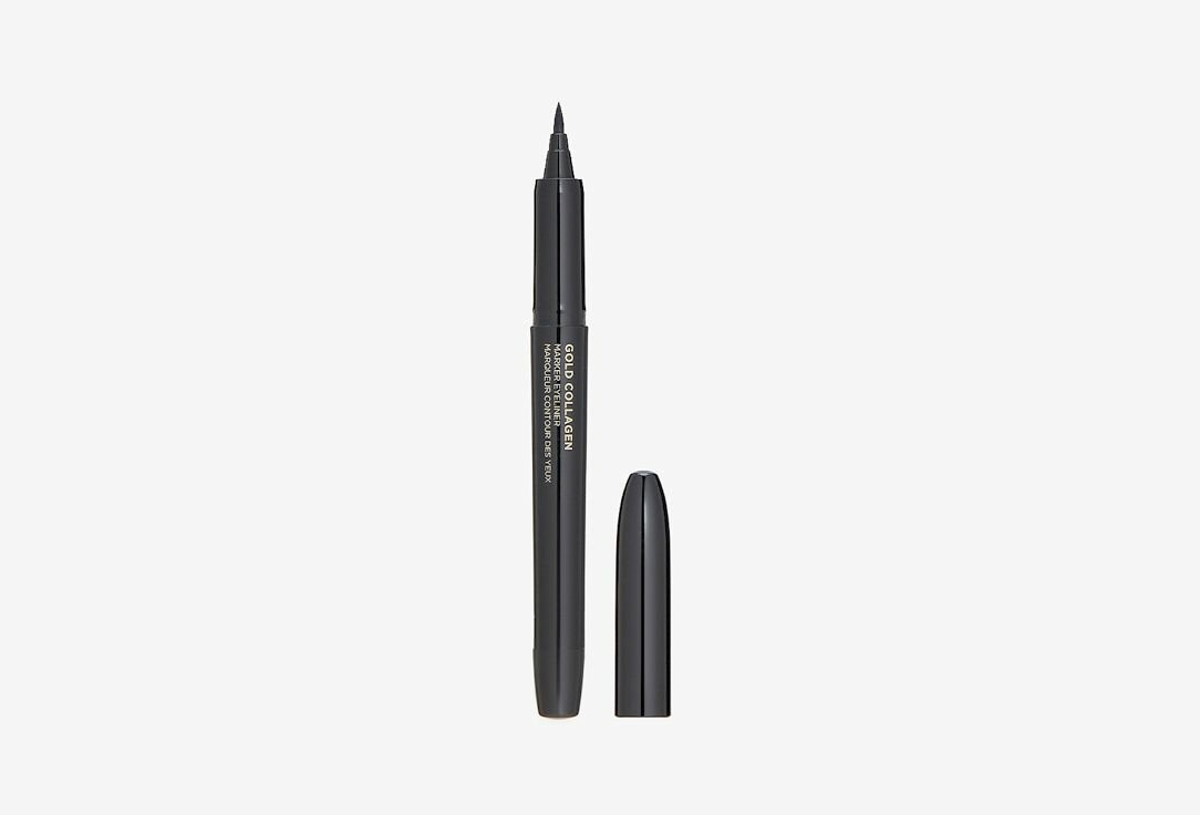 Подводка-фломастер для глаз FMGT Gold collagen marker eyeliner 1 г 01, Black