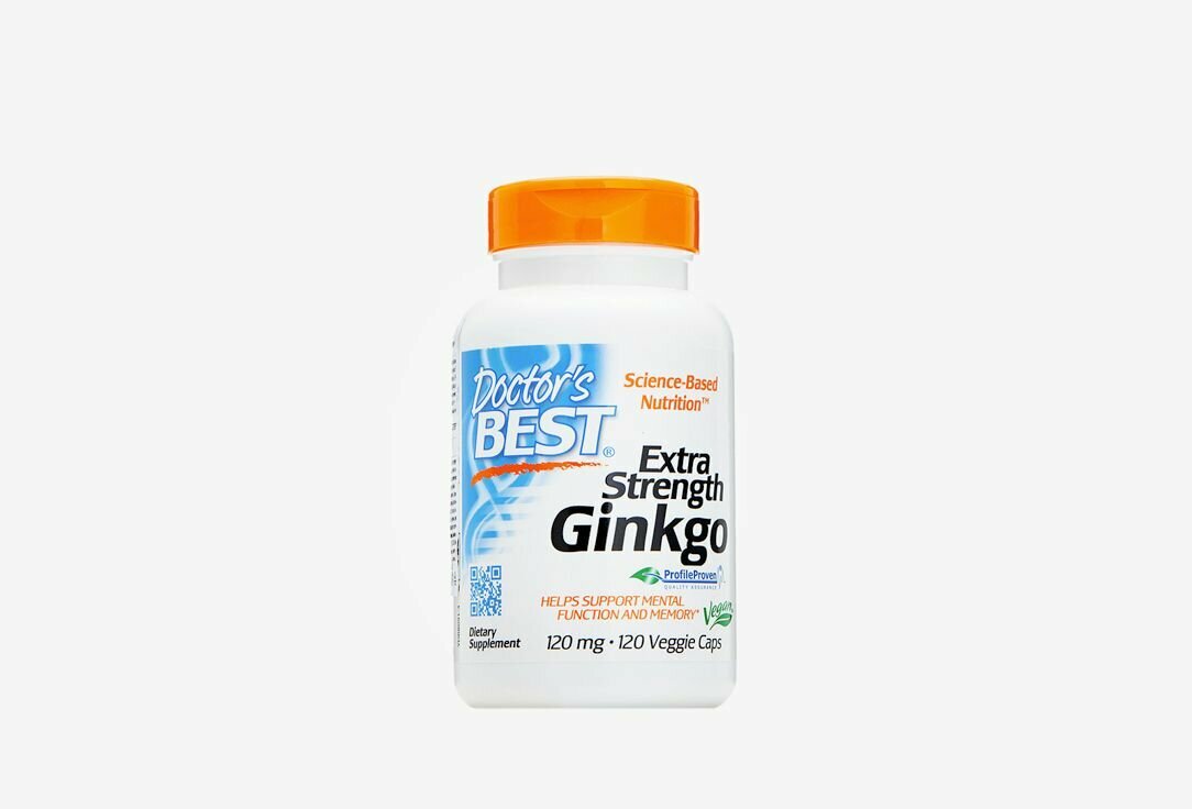 Гинкго Билоба DOCTORS BEST extra strength GinkGo 120 мг