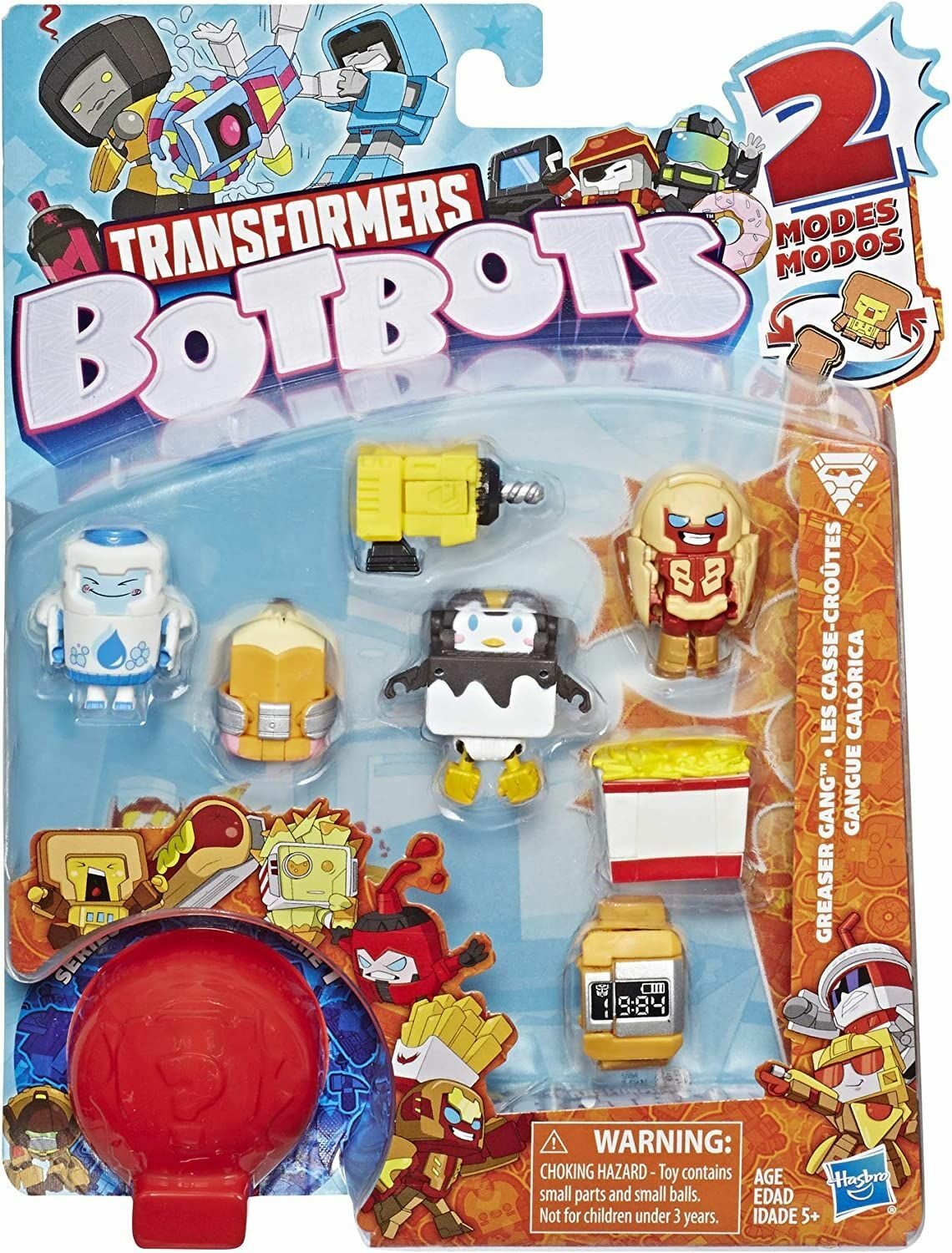 Transformers Toys BotBots Набор из 8 коллекционных фигурок "Тайна 2 в 1
