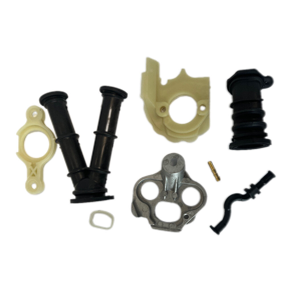 Колено для карбюратора для бензореза Champion СP 350 комплект / CP350-504