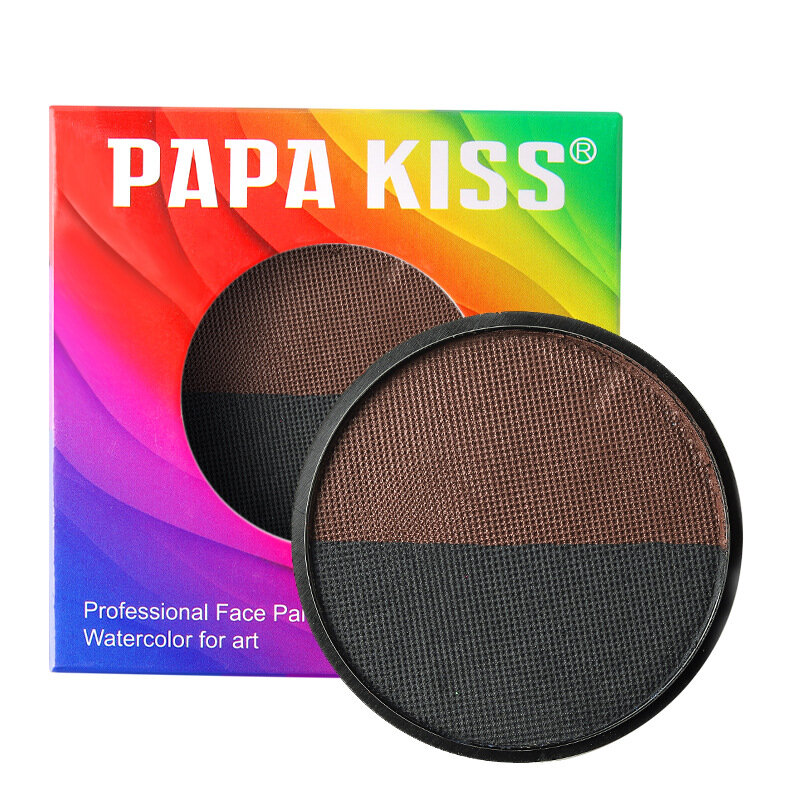 Пигмент для покраски тела "Хэллоуин", двухцветный, водорастворимый, коричневый + серый