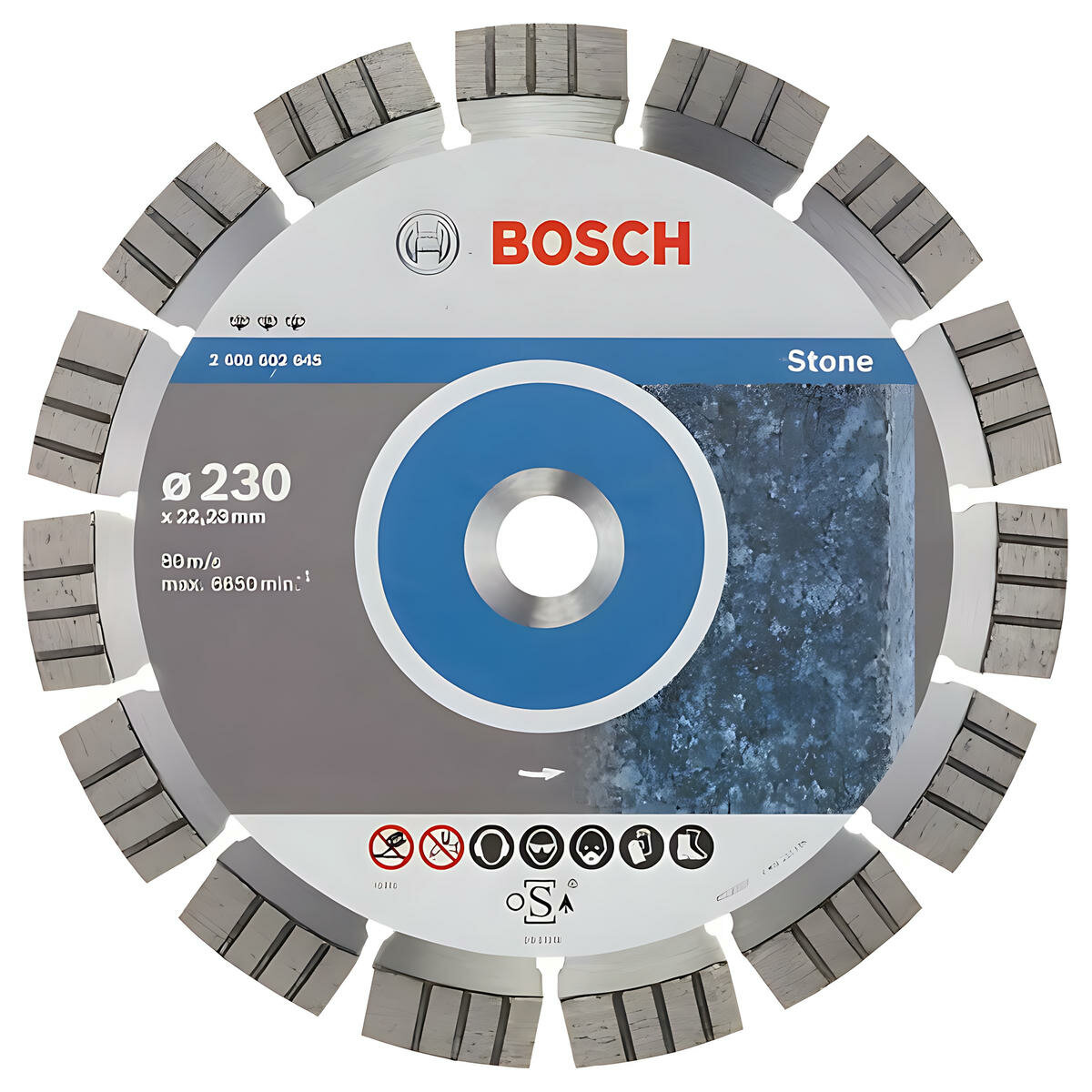Диск алмазный 230 х 22.2 мм Best for Stone BOSCH 2608602645