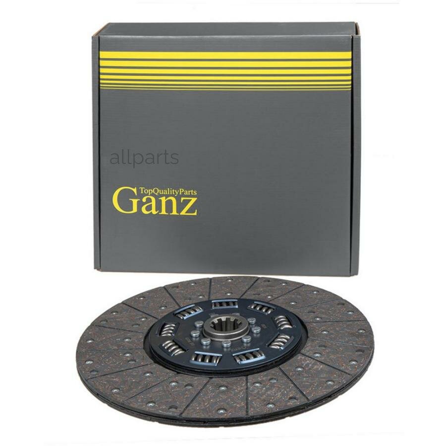 GANZ GIE36273 Диск сцепления для ГАЗон NEXT паз вектор NEXT ЯМЗ-534 GANZ GIE36273