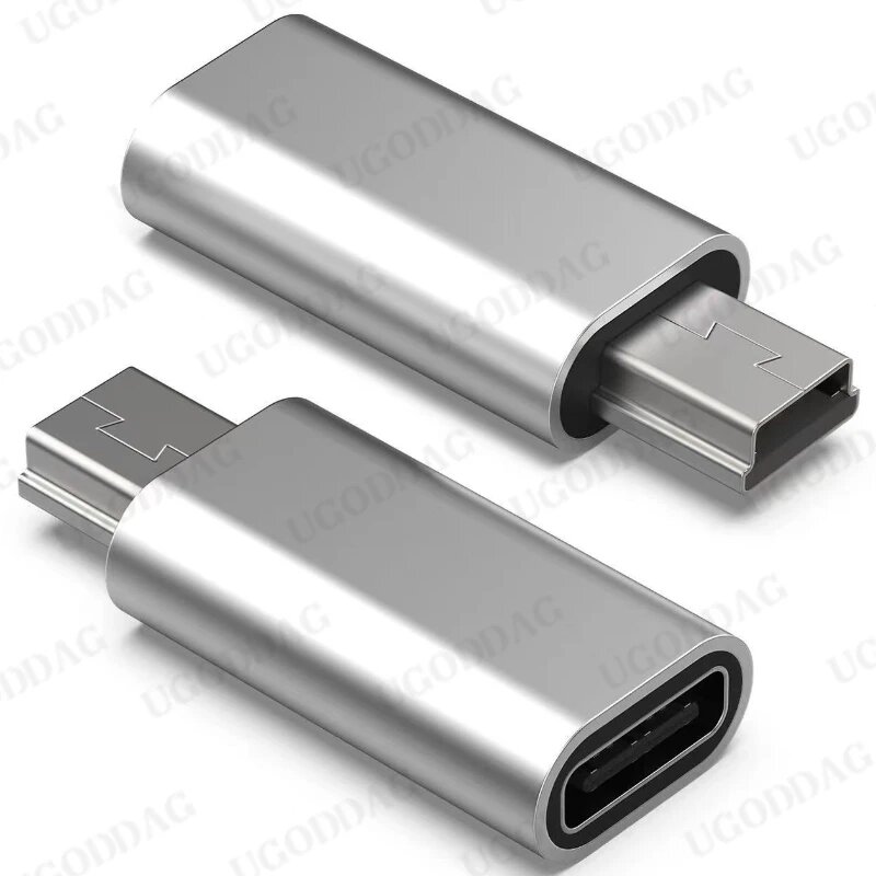 Mini USB to Type-C адаптер Silver