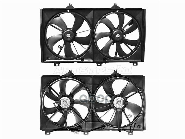 Диффузор Toyota Camry (XV40) 06-11 / Daihatsu Altis 06-10 Sat арт. ST-TYL5-201-0