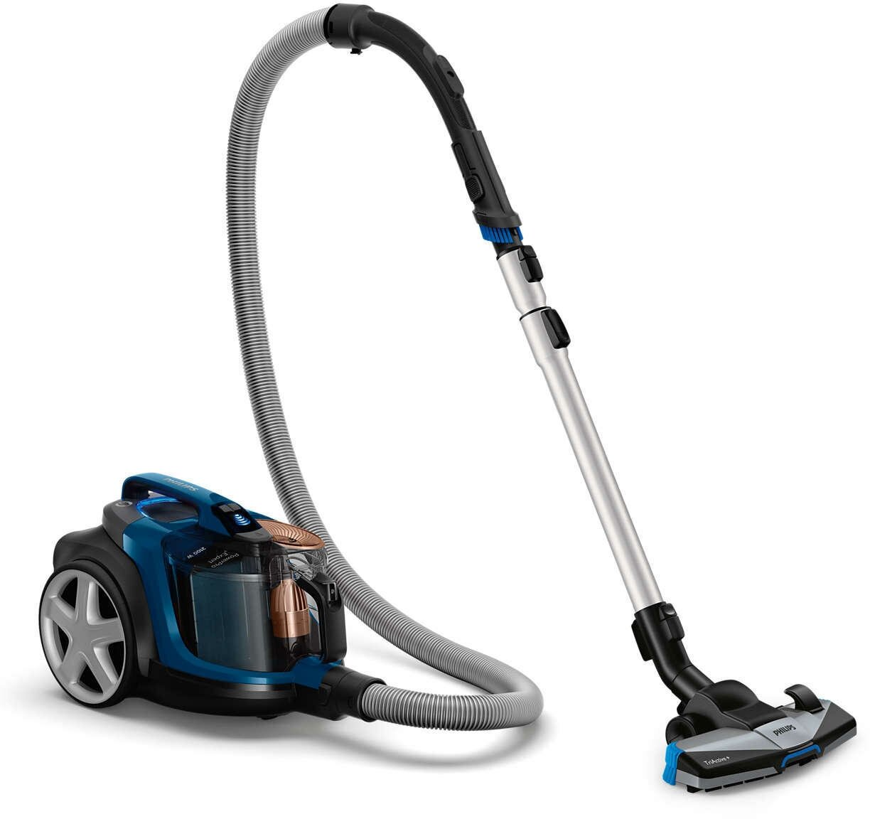 Пылесос Philips PowerPro Expert FC9733/01, мощность всасывания 470Вт, синий