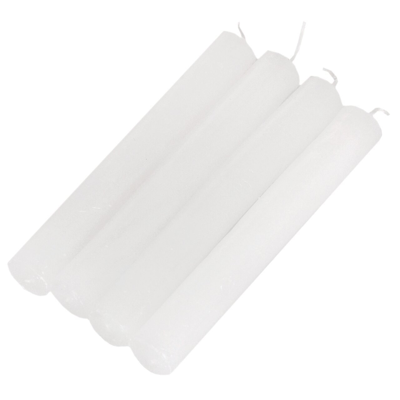 Набор хозяйственных свечей 20 см, 4 шт - долговечные домашние свечи для освещения