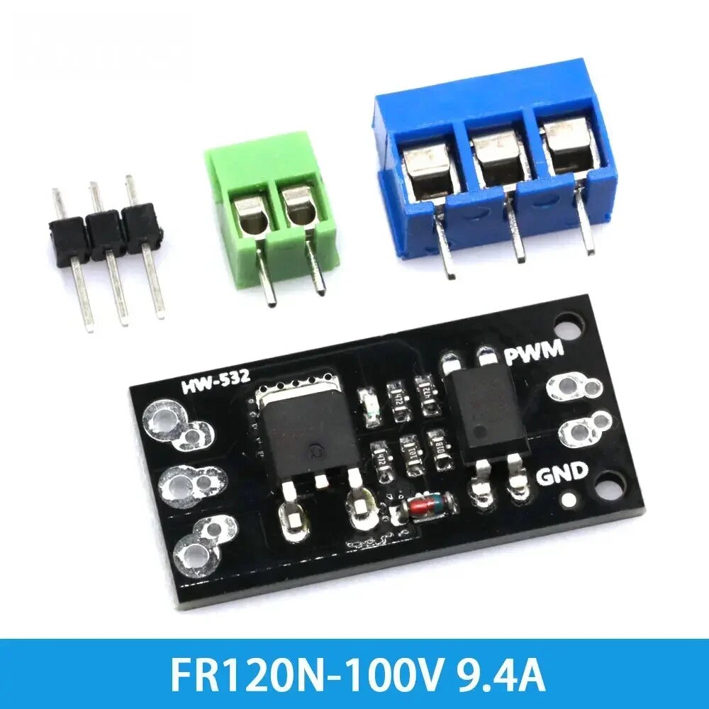 Модуль реле MOSFET AOD4184/FR120N/LR7843 FR120N - 100V 9.4A