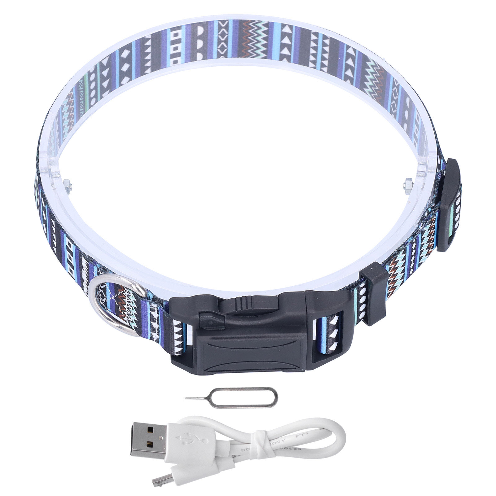 Регулируемый GPS-ошейник для животных с антипотерей, слежение в реальном времени для дома и улицы