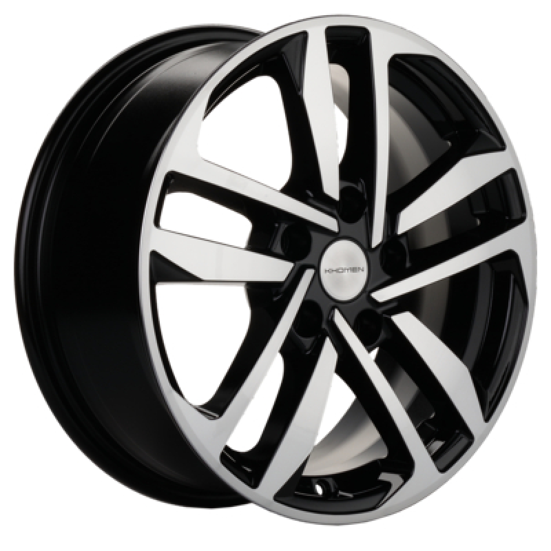 Диск колесный Khomen Wheels KHW1612 (Seltos) 6,5x16 5x114,3 Dia67.1 ET43 цвет Black-FP