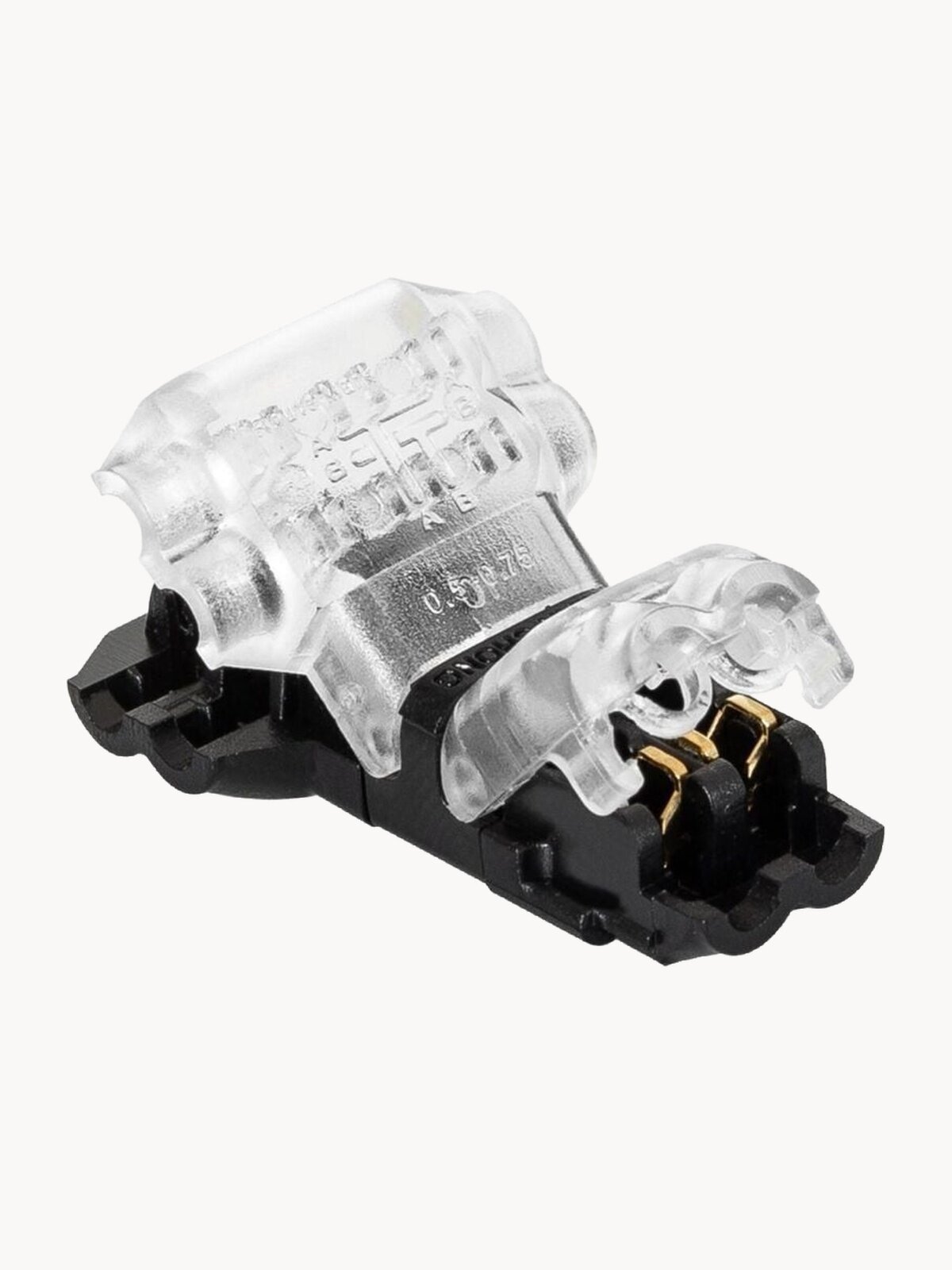 Т-образные быстрозажимные соединительные клеммы для проводов 2 штуки многоразовые